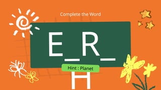Trivia Planet in English for Science Class | PPTX | Science