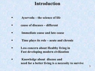 Trividha hetu in roga utpatti | PPT