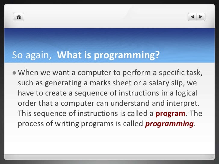 Programming Fundamentals 2194