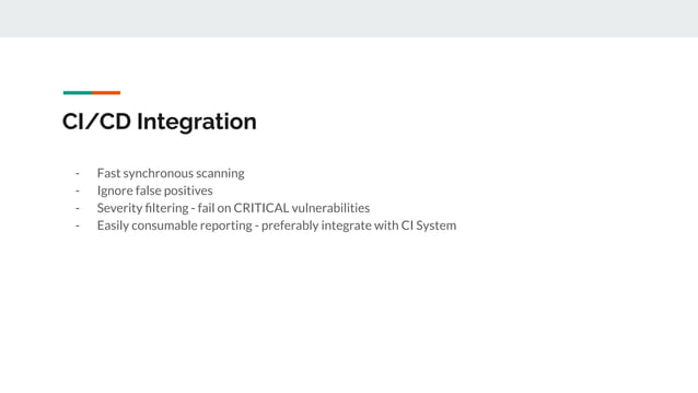 Container Security Vulnerability Scanning With Trivy Ppt
