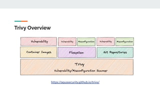 Container Security Vulnerability Scanning with Trivy | PPT