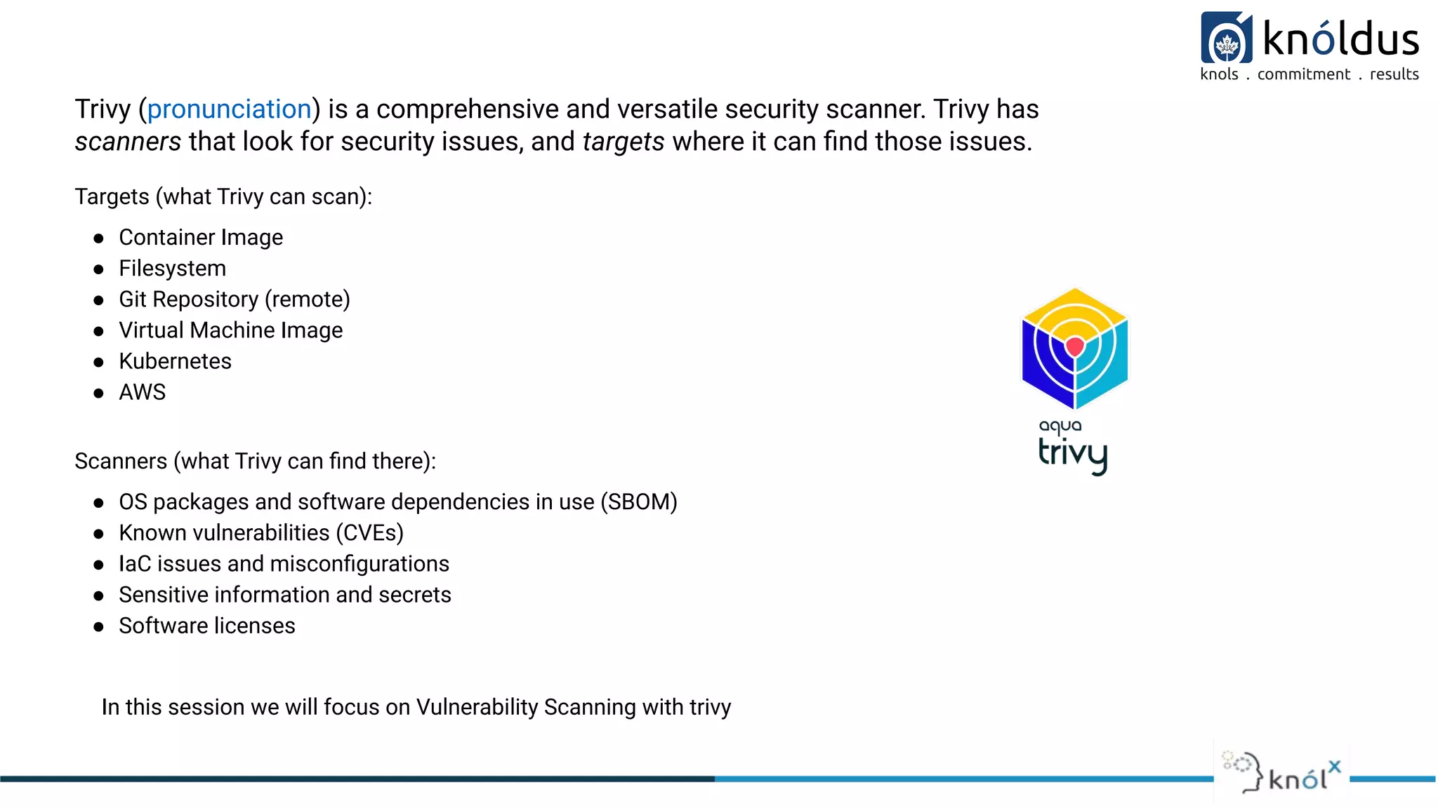 trivy - Vulnerability Scanning | PDF