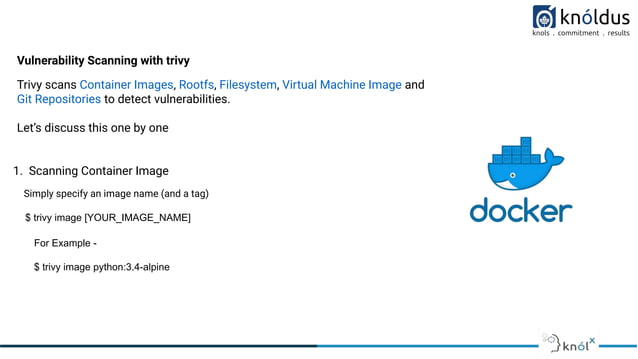 trivy - Vulnerability Scanning | PDF | Operating Systems | Computer ...