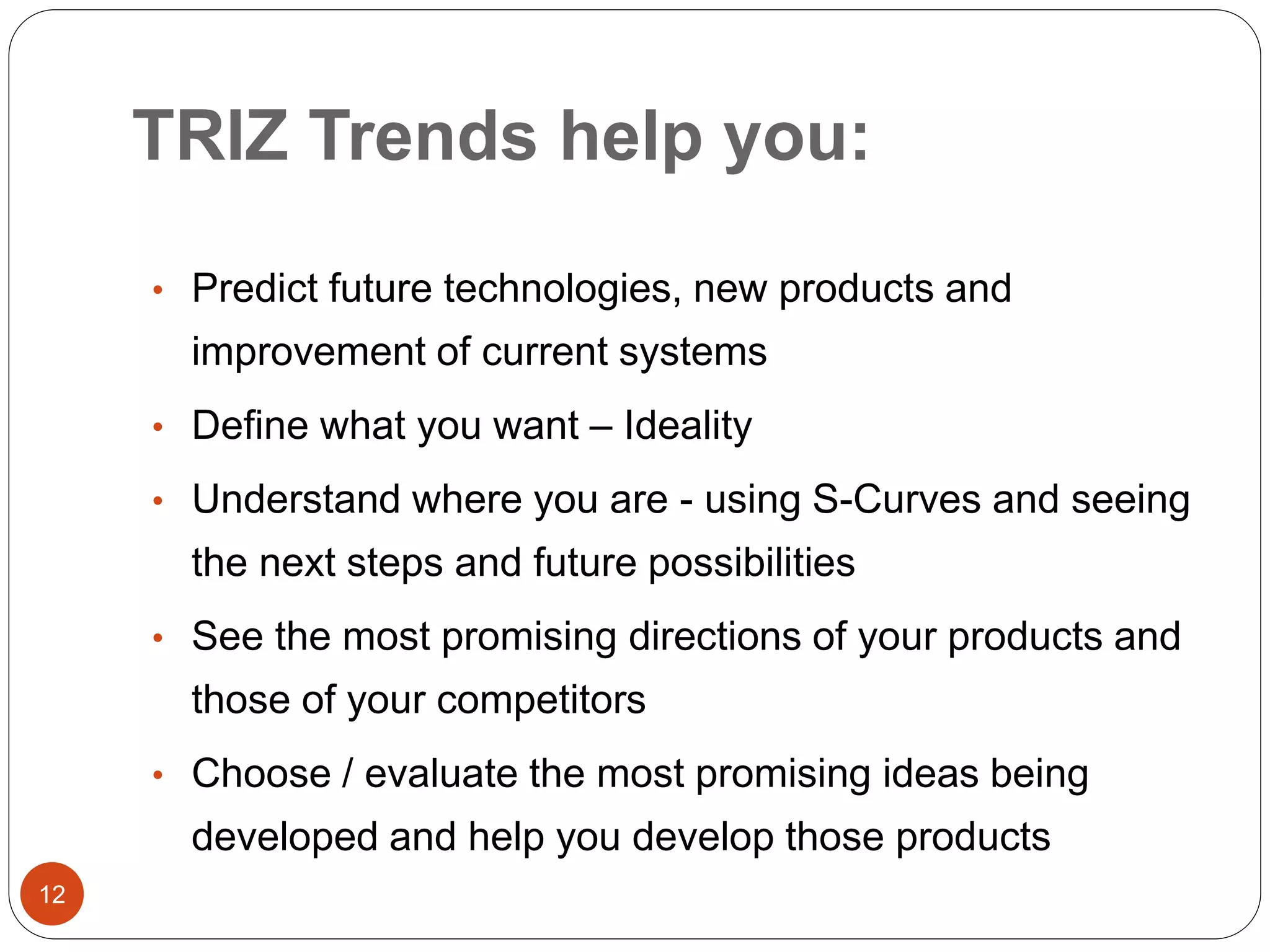 Introduction to Triz (TIPS) | PPTX