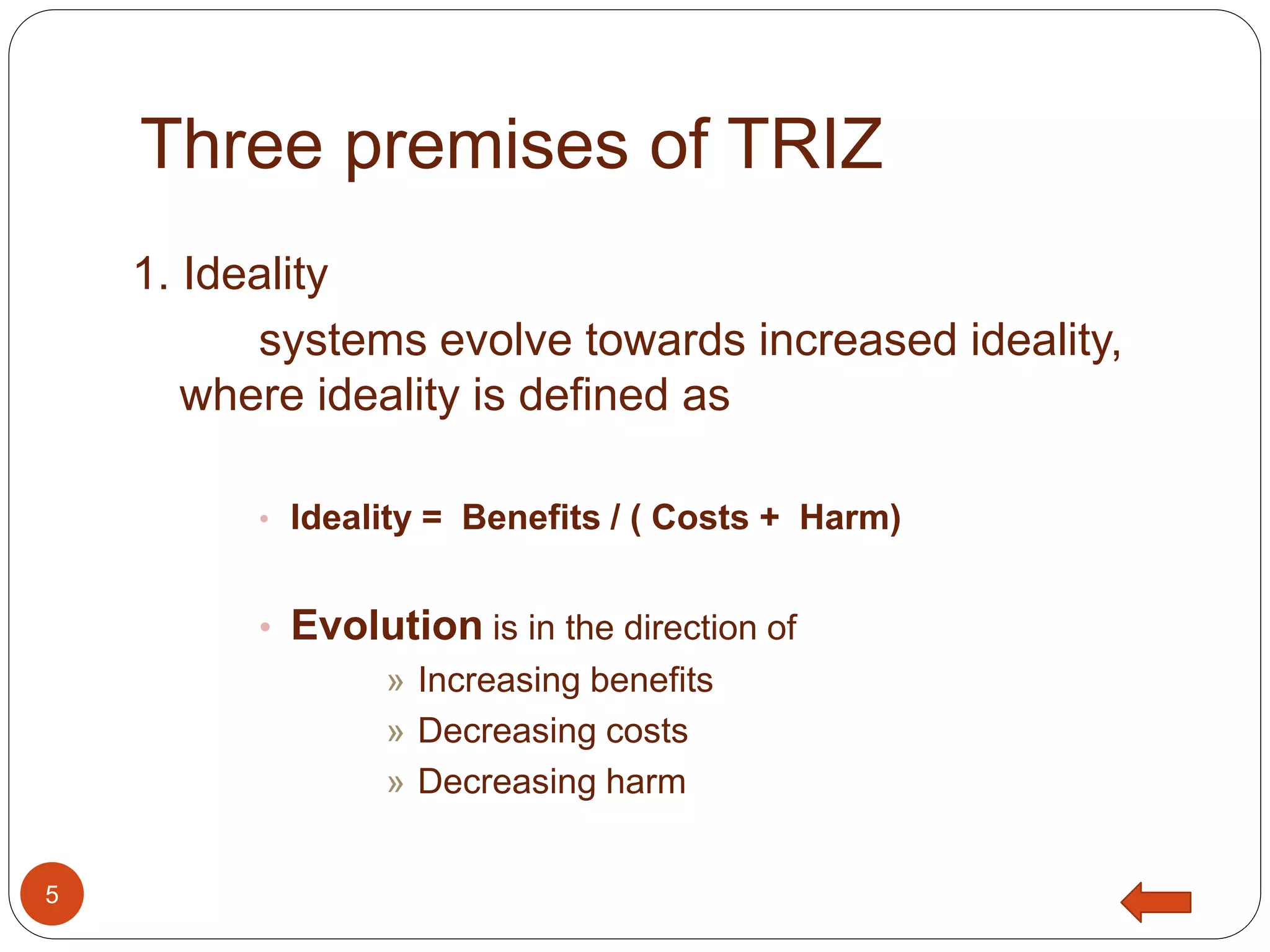 Introduction to Triz (TIPS) | PPTX