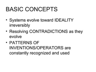 Triz Basics -Product Design & Development | PPT