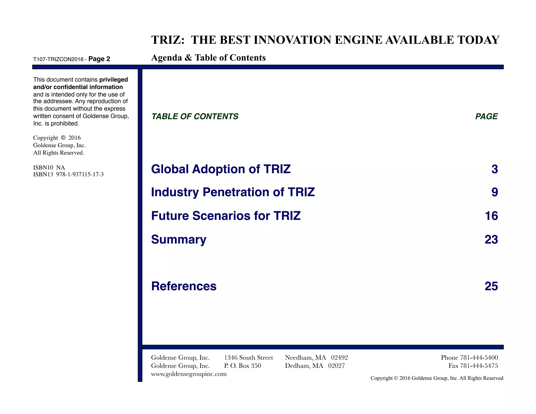 TRIZ: The Best Available Innovation Engine Today | PDF