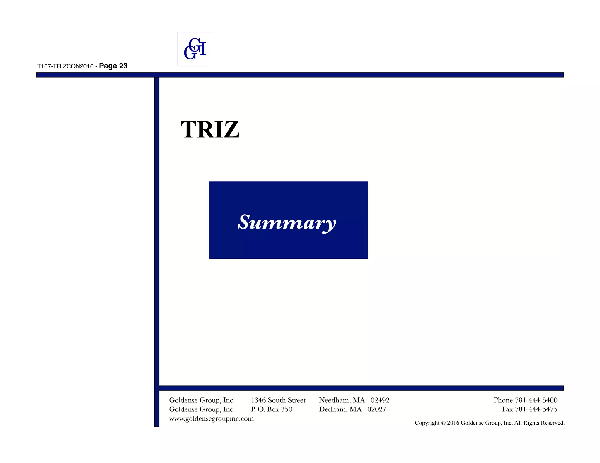 TRIZ: The Best Available Innovation Engine Today | PDF