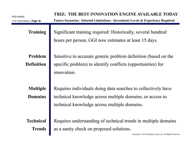 TRIZ: The Best Available Innovation Engine Today | PDF