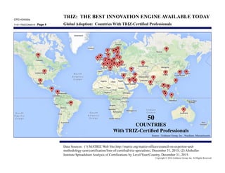 TRIZ: The Best Available Innovation Engine Today | PDF