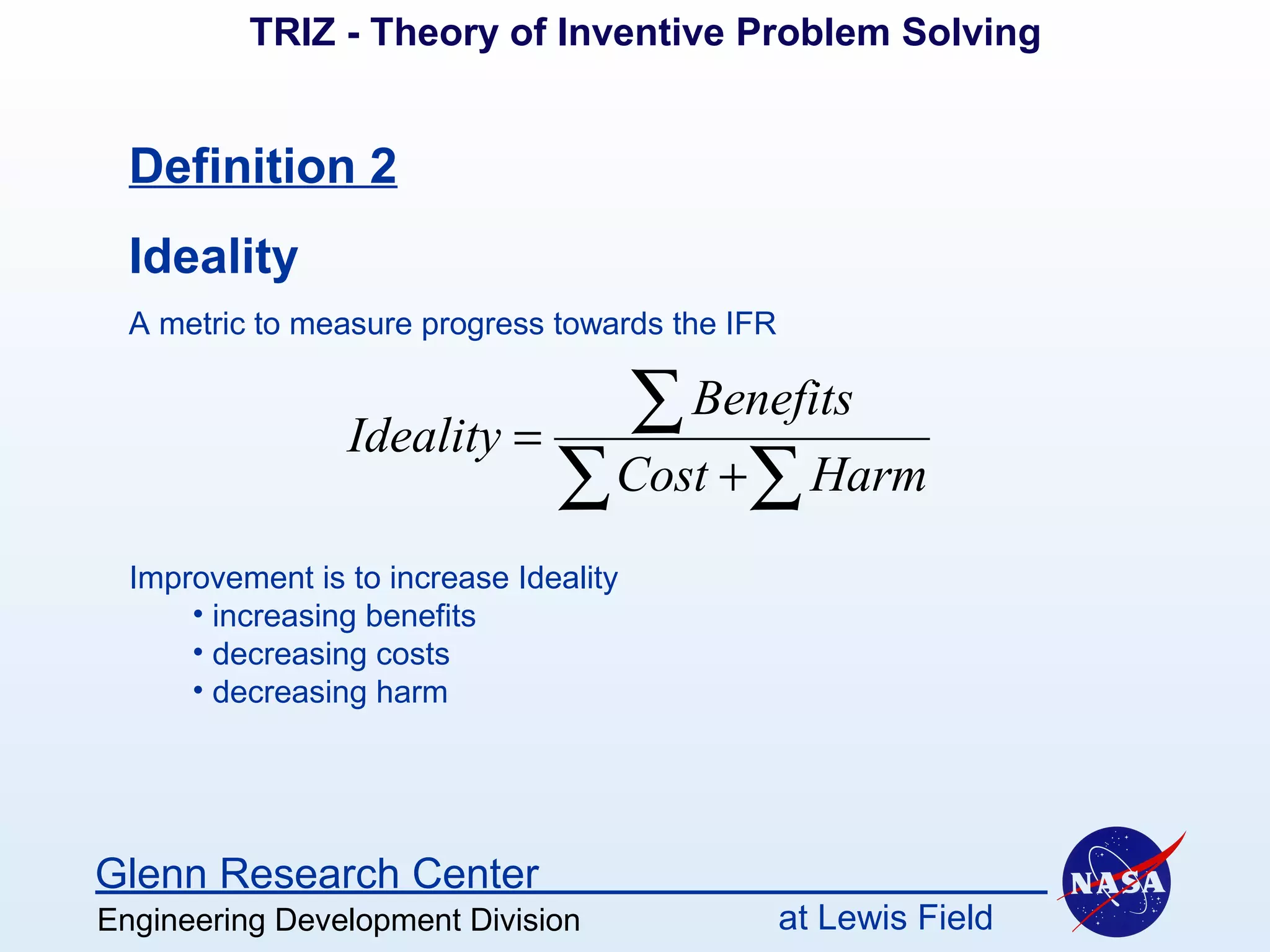 TRIZ theory of inventive problem solving | PPT