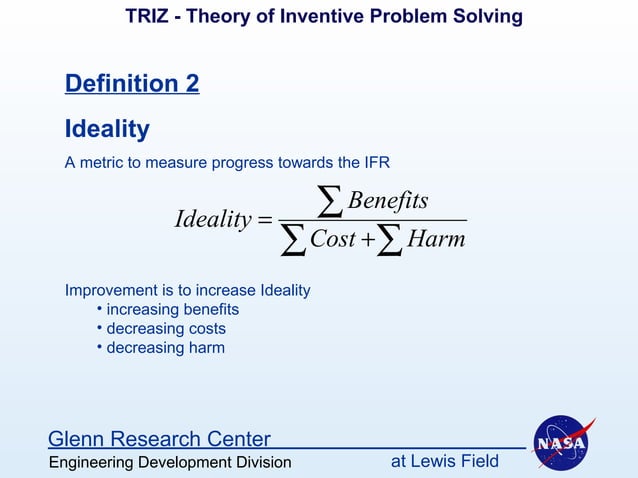 TRIZ theory of inventive problem solving | PPT