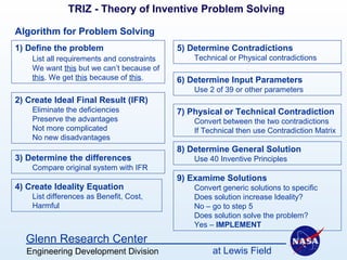TRIZ theory of inventive problem solving | PPT