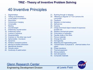 TRIZ theory of inventive problem solving | PPT