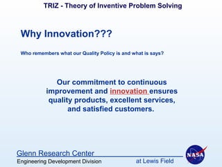 TRIZ theory of inventive problem solving | PPT