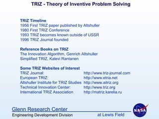 TRIZ theory of inventive problem solving | PPT