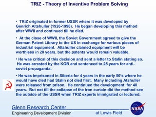 TRIZ theory of inventive problem solving | PPT