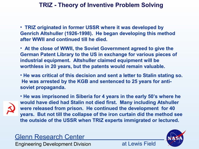TRIZ theory of inventive problem solving | PPT
