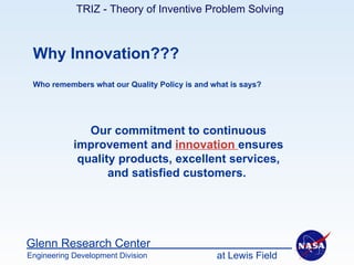 Triz - Product Design & Development | PPT