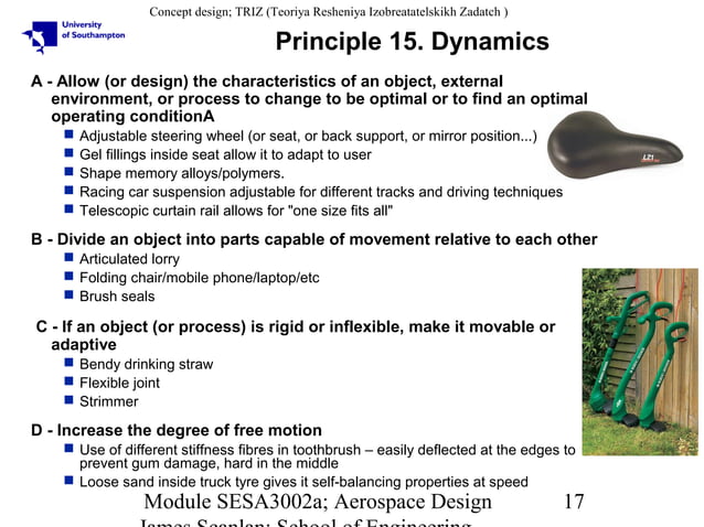 Triz 40 principles | PPT | Physics | Science