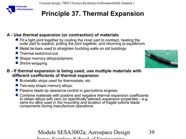 Triz 40 principles | PPT | Physics | Science