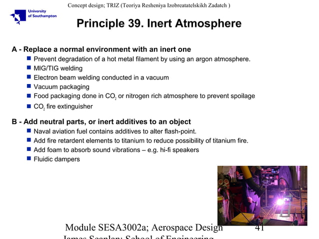 Triz 40 principles | PPT | Physics | Science