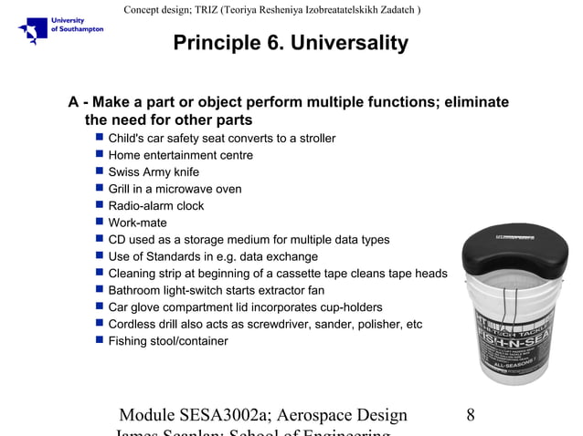 Triz 40 principles | PPT | Physics | Science