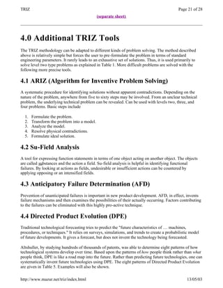 Triz overview __glenn_mazur | PDF