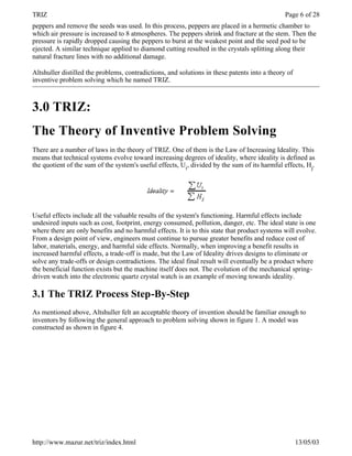 Triz overview __glenn_mazur | PDF