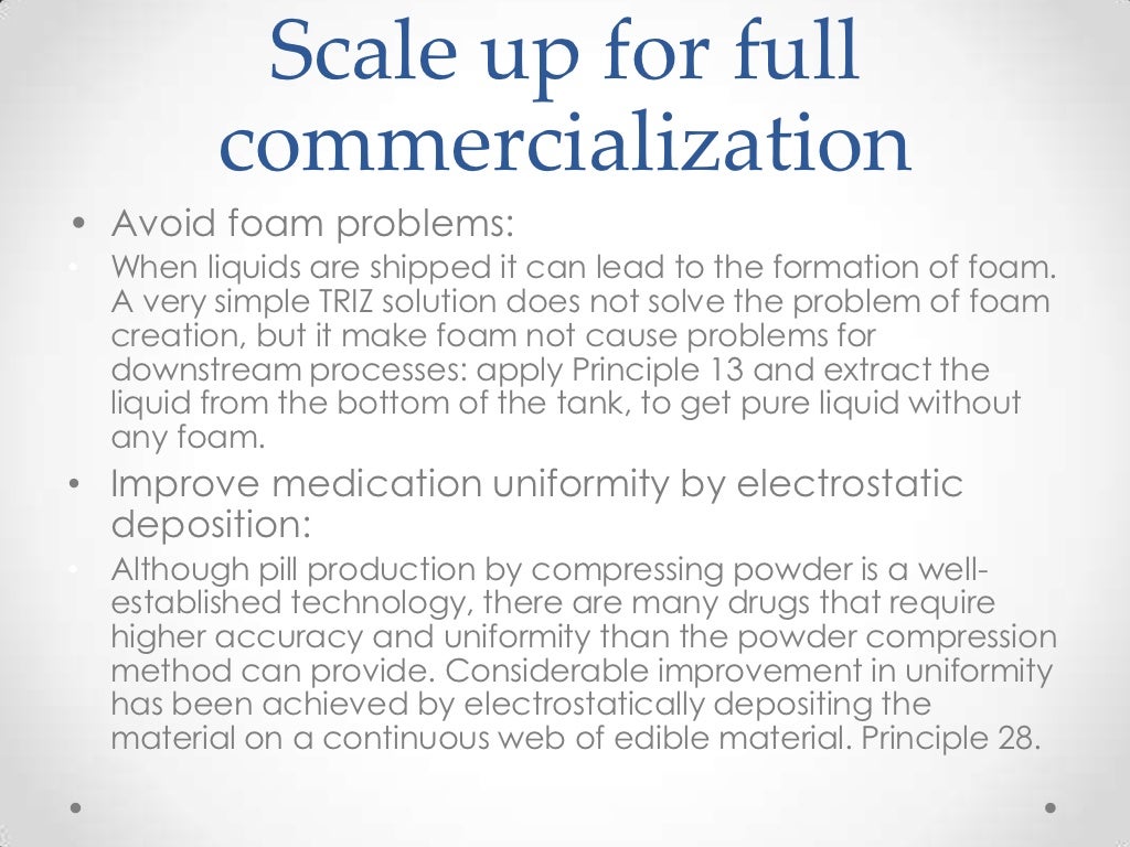 TRIZ overview and examples