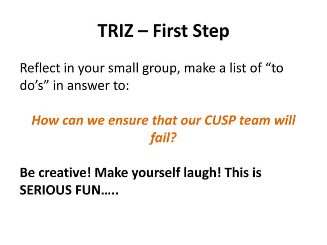 Triz ppt cusp k_mc_kinley | PPT