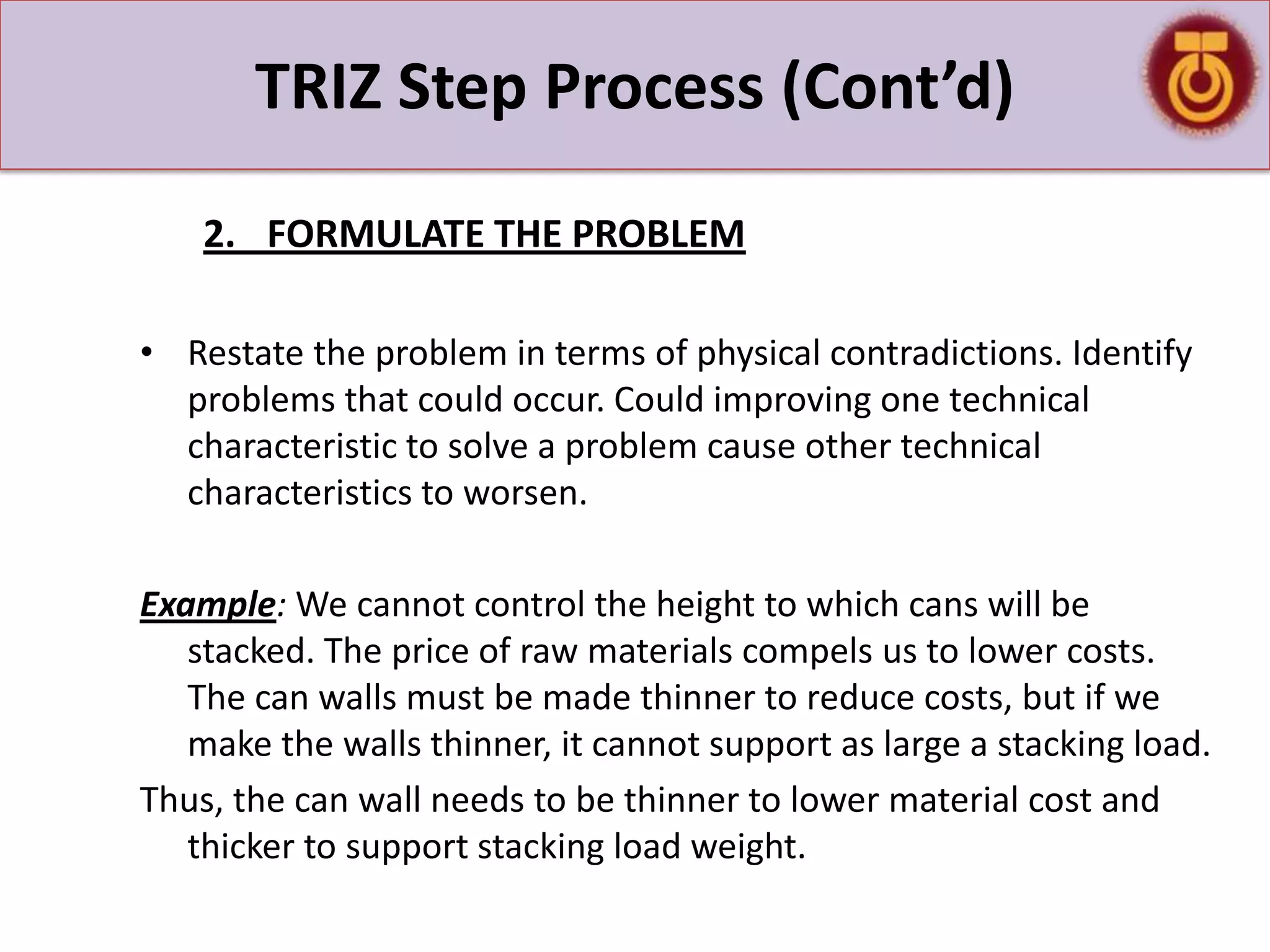 Triz- Presentation | PPTX