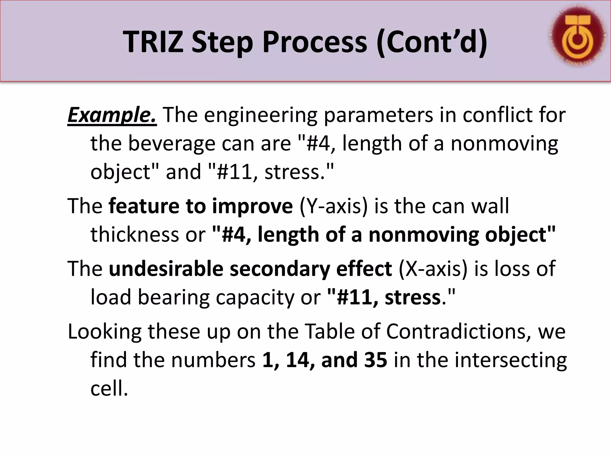 Triz- Presentation | PPTX