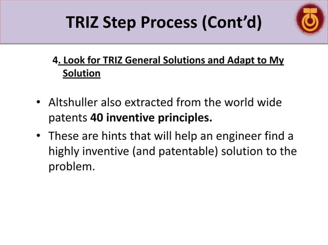 Triz- Presentation | PPTX | Physics | Science