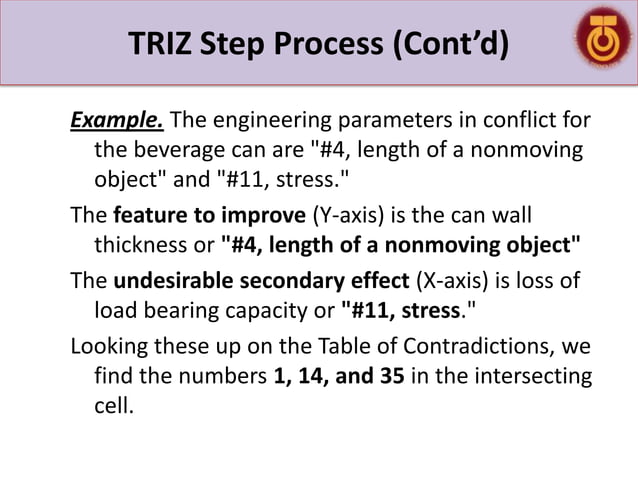 Triz- Presentation | PPTX | Physics | Science