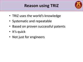 Triz- Presentation | PPTX