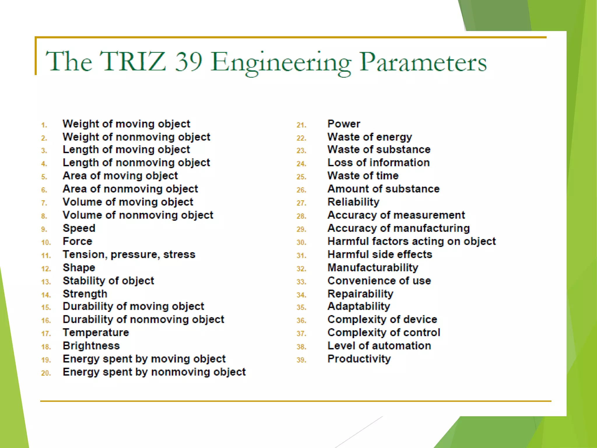 TRIZ (теория решения изобретательских задач) - Very Powerful ...