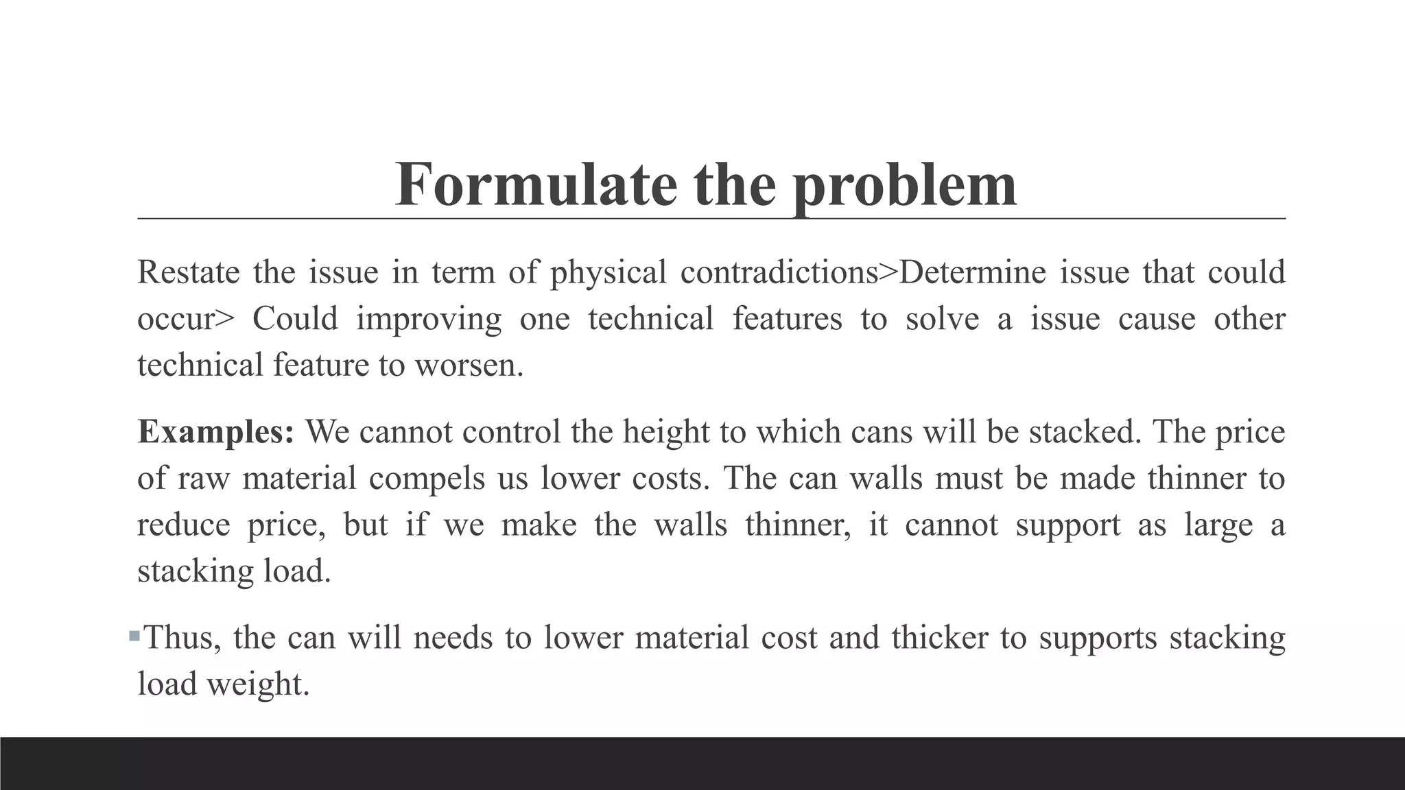 Triz problem solving method.1.1 | PPT