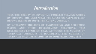 Triz problem solving method.1.1 | PPT