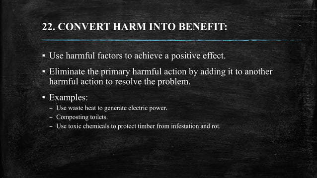 TRIZ- Theory of Inventive Problem Solving | PPTX