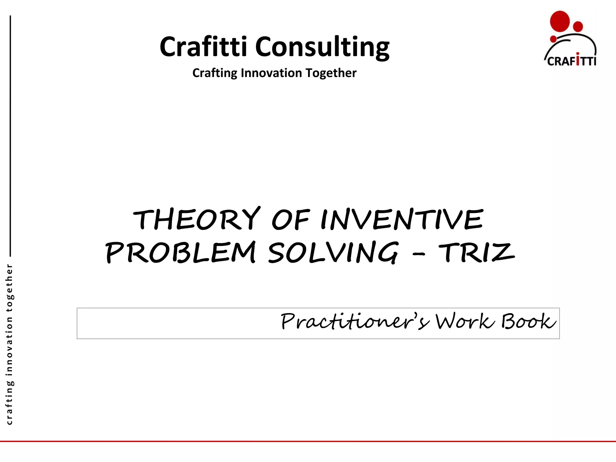 TRIZ WORKBOOK 2012 | PDF