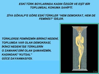 Turklerde ve islamda kadin | PPT