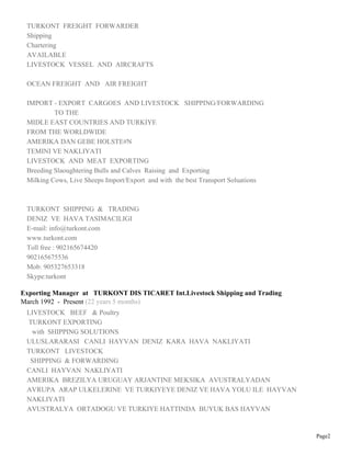 Türkont oil & gastrading | PDF
