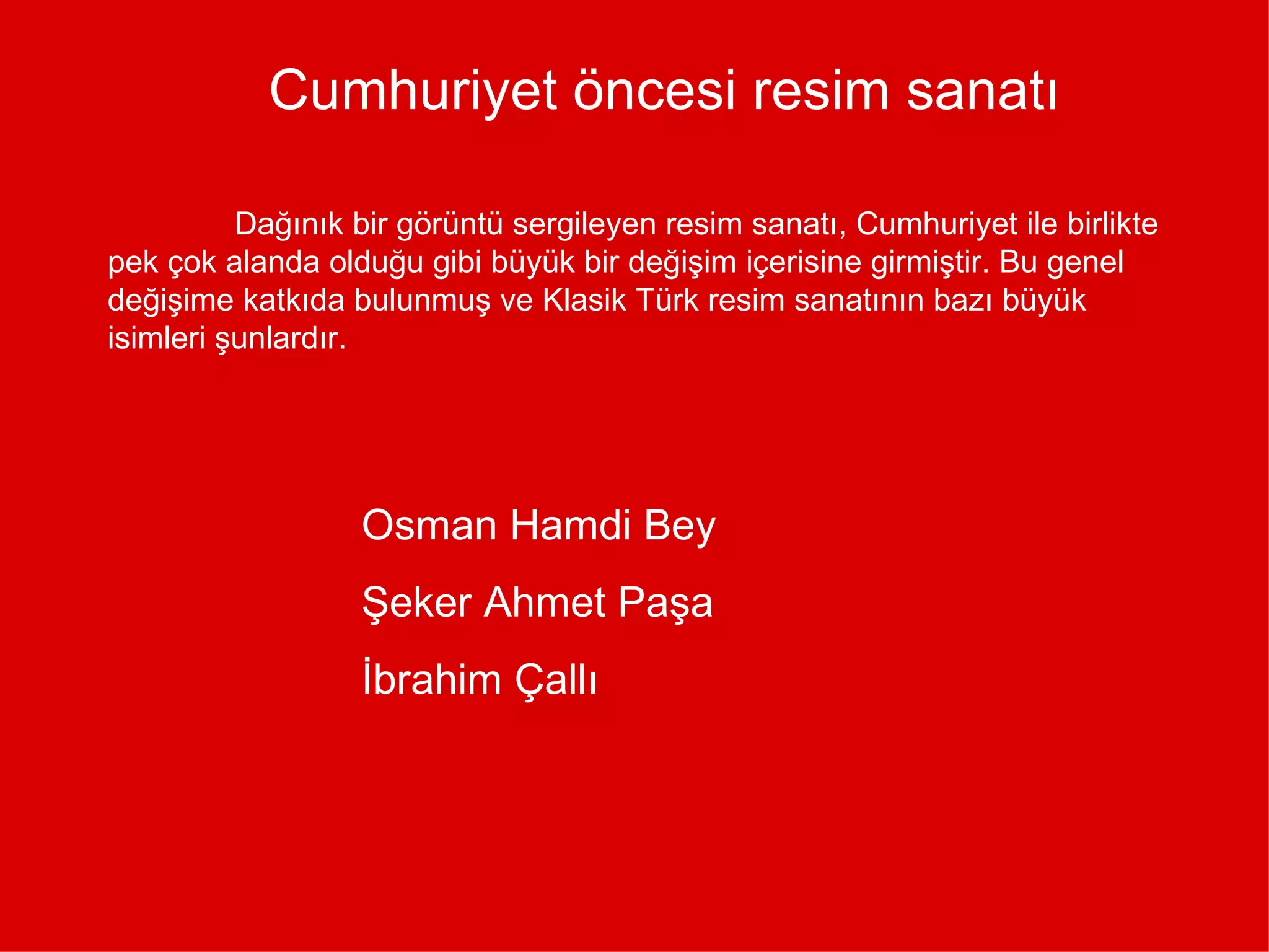 Türk Resim sanatı | PPT