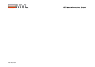 TRLC-SMS-0033-HSE Weekly Inspection Report.docx | Free Download