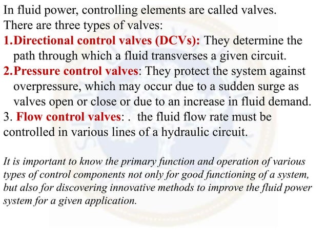 3 valve shafts pneumatics and hydraulics | PPT