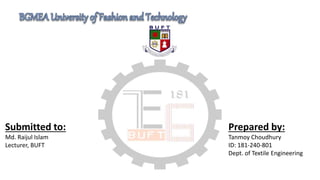 Application of textile products in leather. | PPTX
