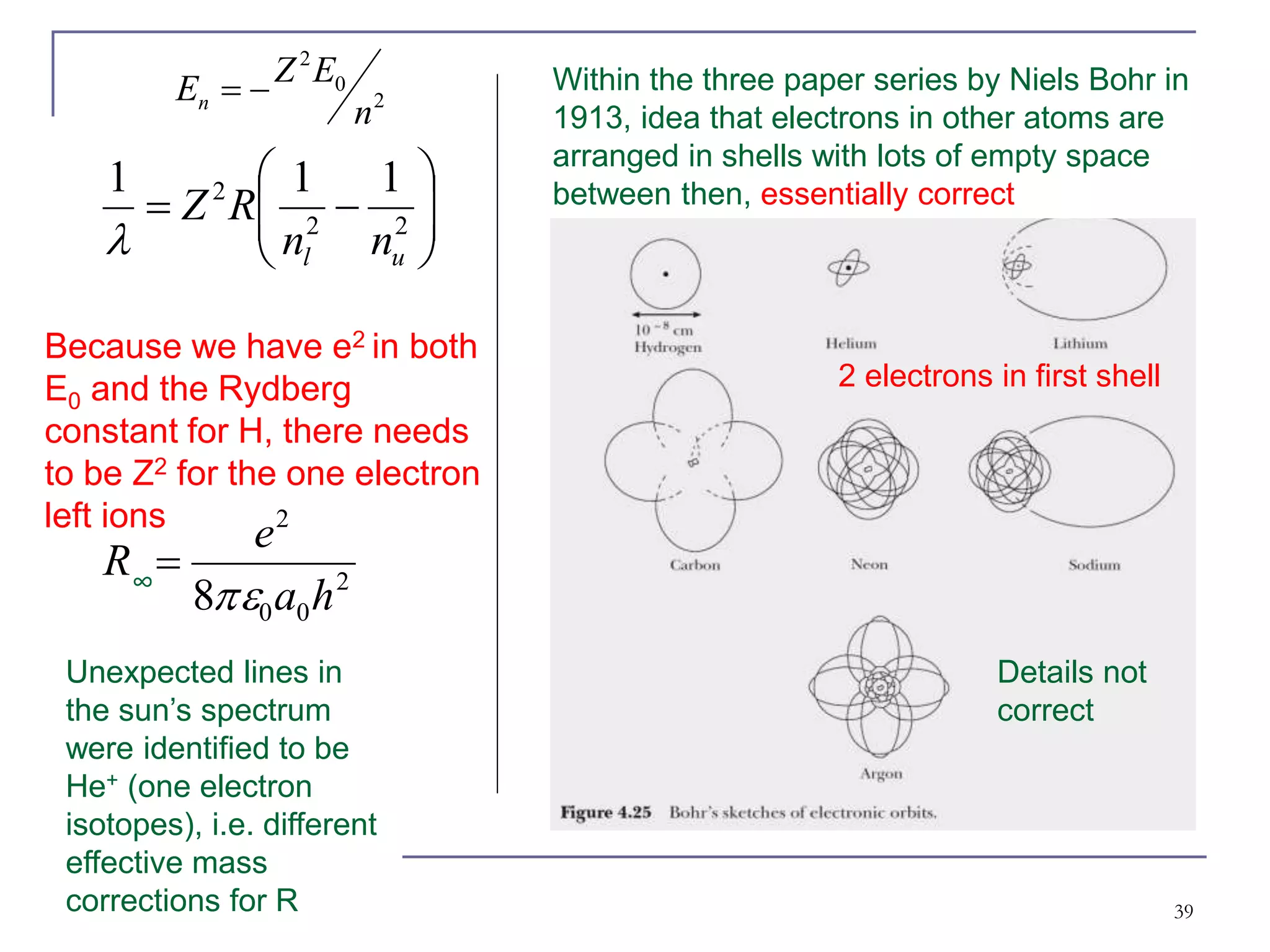 CHAPTER 4: Structure of the Atom - Portland State University | PPT
