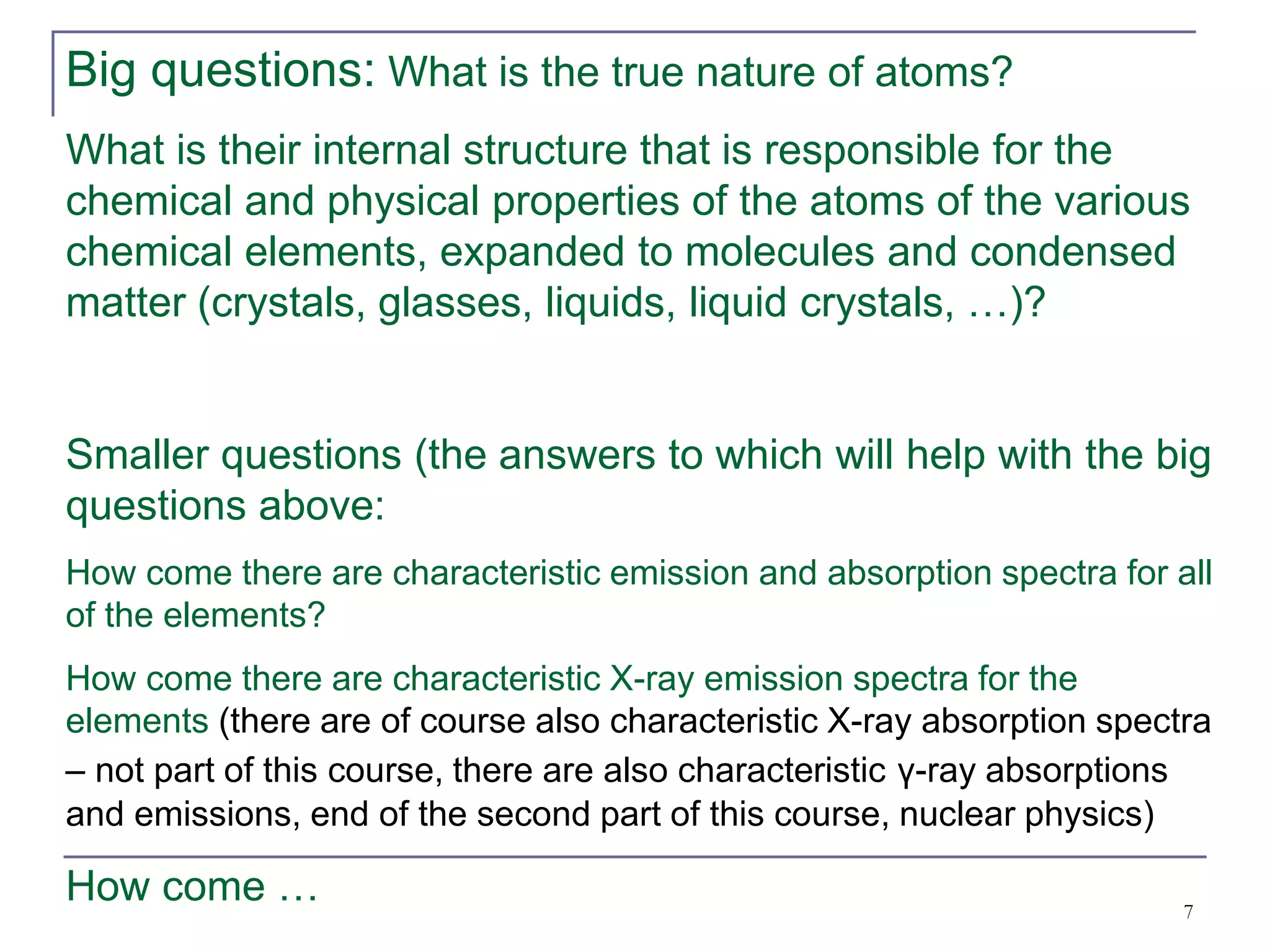 CHAPTER 4: Structure of the Atom - Portland State University | PPT