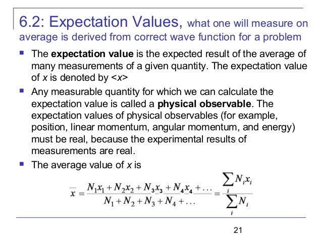 CHAPTER 6 Quantum Mechanics II